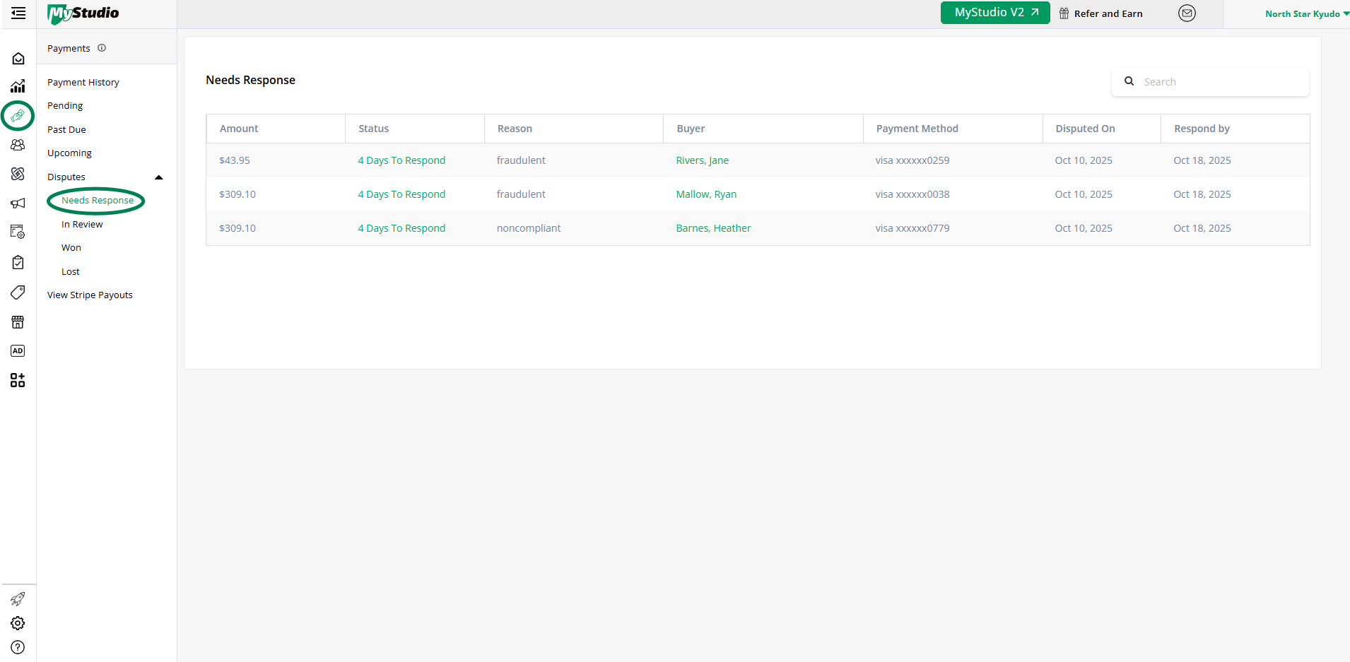 Dispute Best Practices