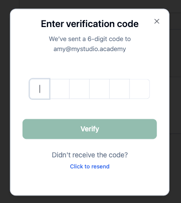 MyStudio Stripe account setup